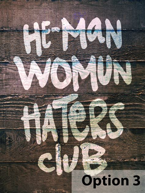 Heman Woman Haters Club Wall Decallittle Rascals Wall Decalhe Man