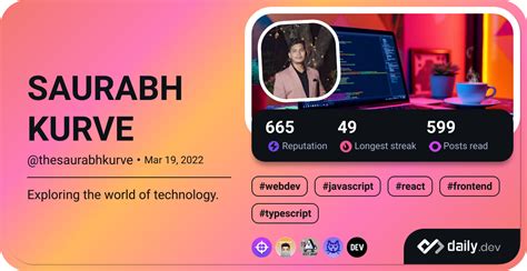 saurabh kurve daily dev