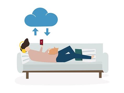 Illustration People Avatar Cloud Connection Premium Photo Rawpixel