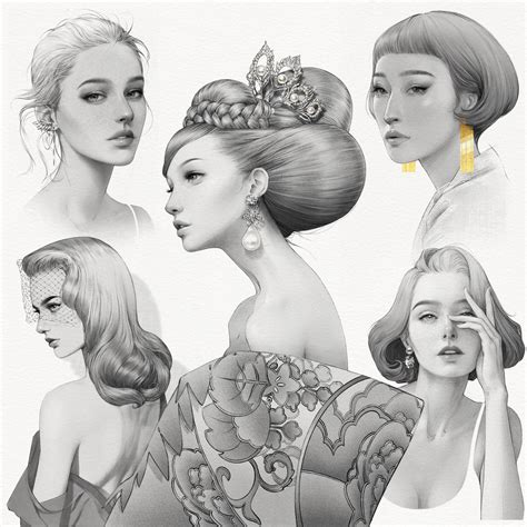 Class101 Ipad로 세련된 패션 인물 사진 및 일러스트레이션 만들기