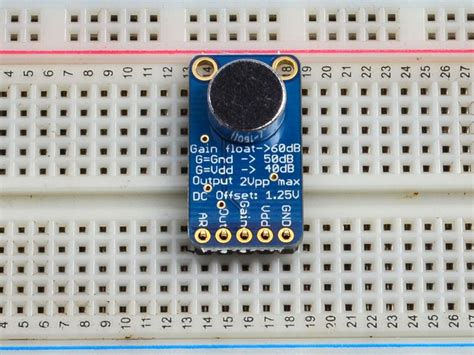 Assembly Adafruit Agc Electret Microphone Amplifier Max9814