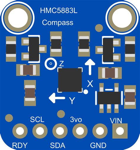 How To Use Adafruit Hmc L Triple Axis Magnetometer Pinouts Specs And Examples Cirkit