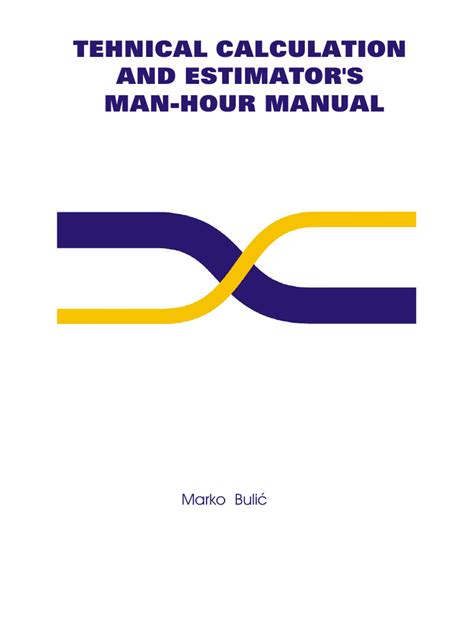 Dokumen Tips Technical Calculation And Estimators Man Hour Manual