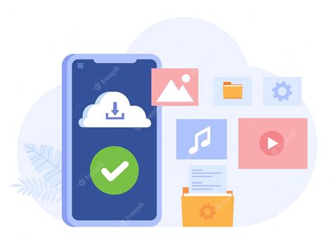 Premium Vector Document File Concept Management File Secure Database