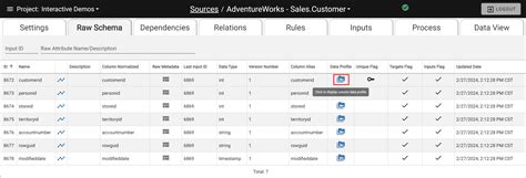 Raw Schema Dataforge