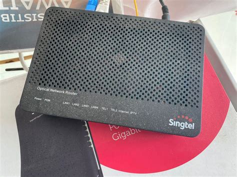 SingTel ONR Optical Router Computers Tech Office Business Technology On Carousell