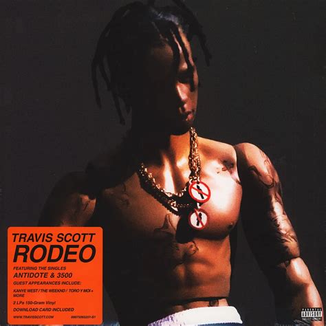 Travis Scott Rodeo Vinyl 2lp 2015 Us Original Hhv