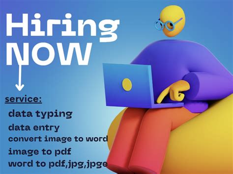 Data Typing Data Entry Pdf To Word Or Excel Work Upwork