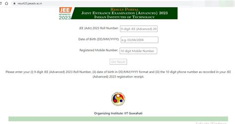 JEE Advanced Result OUT Live IIT JEE Results At Jeeadv Ac In Score Card Toppers Cut