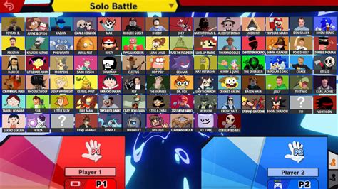 Roster Smash Bros Lawl Unleashed Wiki Fandom