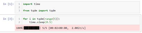 Tqdm Progress Line Creates New Lines In Python Interactive Window