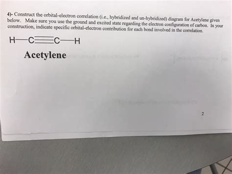 Solved Construct The Orbital Electron Correlation I E