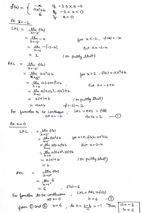 [solved] solve with steps find constants a and b such that the
