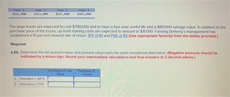 Solved Problem 10 16a Using Present Value Techniques To