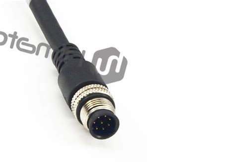 Fieldbus Cable Assembly M12 X Code 8 Pin Connector Ethernet Ip Profinet Industrial Ethernet