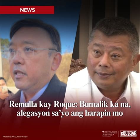 BULGAR - Nakikisawsaw sa ICC vs. Duterte para maging relevant… Hinamon ni Secretary of Justice ...