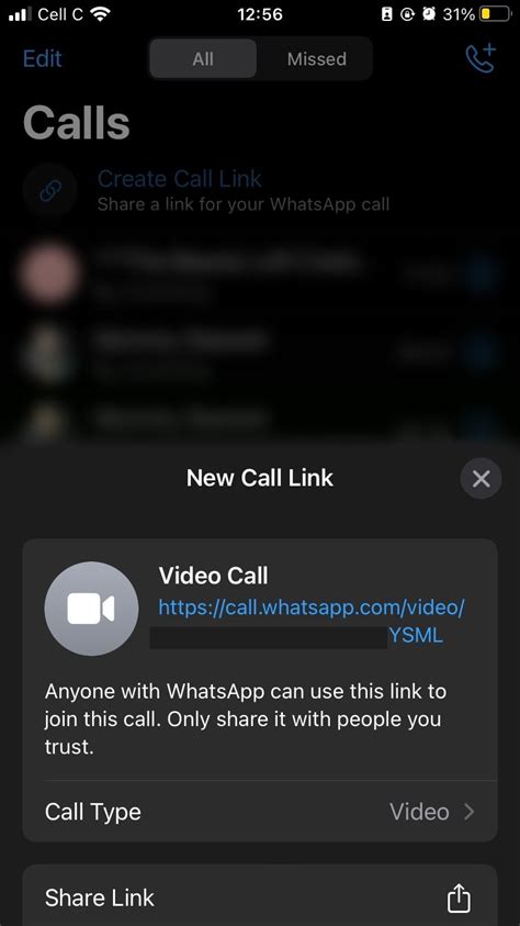 How To Create A Call Link On Whatsapp