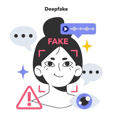 Deepfake Synthetische Medien Manipulieren Und Ersetzen Eine Person