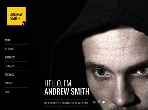 Responsive Cv Designs Themes Templates And Downloadable Graphic Elements On Dribbble