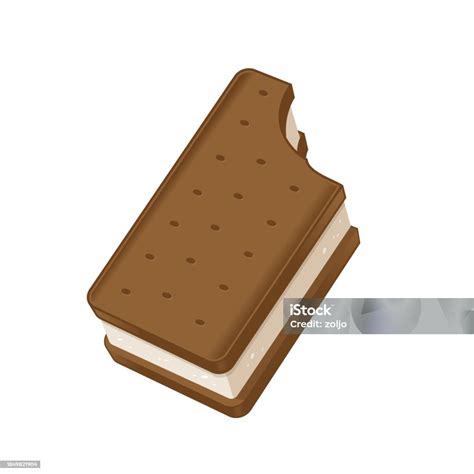 Ice Cream Sandwich Stock Illustration Download Image Now Ice Cream