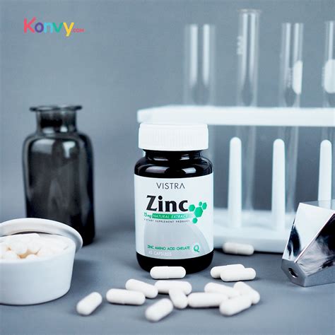 Vistra Set Skin Booster Zinc 15mg 45 Capsules Acerola Cherry 1000mg