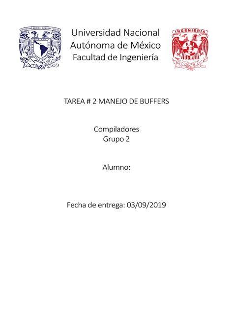 Manejo De Buffers De Entrada Pdf