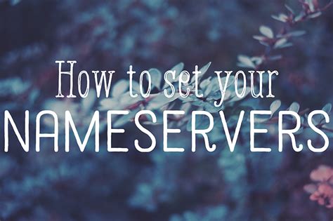 How To Set Your Nameservers A Website Building Guide For Handmade Sellers Staci Ann Lowry