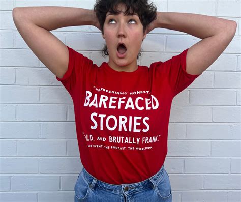 T Shirt Baywatch Red Barefaced Stories Barefaced Stories
