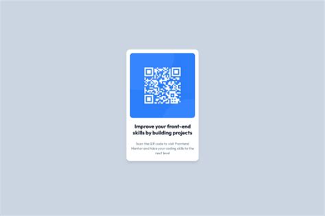 Frontend Mentor Qr Code Using Html And Tailwindcss Coding Challenge Solution