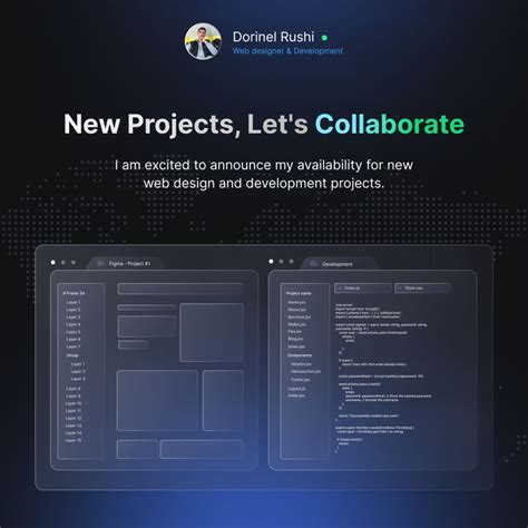 dorinel rushi on linkedin webdesign development figma javascript