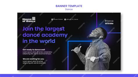 Free Psd Dance Classes Horizontal Banner Template