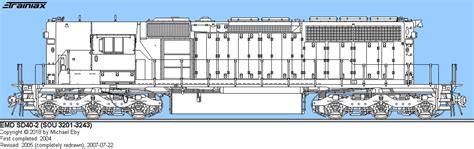 Sou 3201 3243 Emd Sd40 2 Base By Coolartist102010 On Deviantart