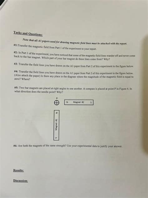 Solved 1 Objectives To Draw And Analyze The Magnetic Field