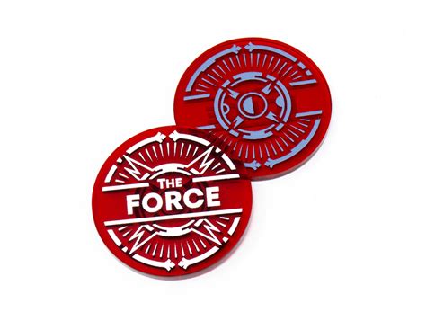 The Force Token Double Sided Compatible With Star Wars Unlimited Tcg Lasergaming