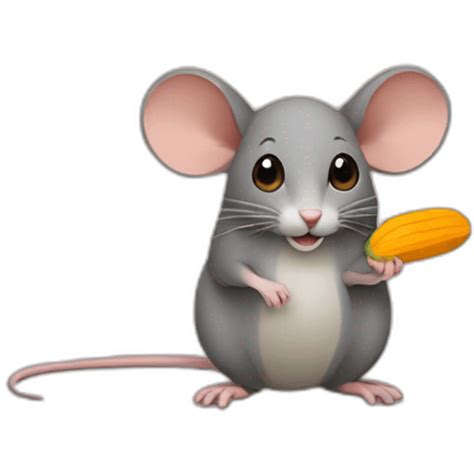 Mouse With Squash Emoji Ai Emoji Generator