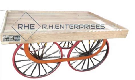 4 Wheel Wooden Hand Push Cart At ₹ 7000 Piece In Nagpur Id 2854595147130