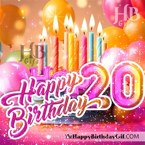  Happy 20th Birthday