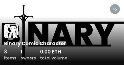 Binary Comic Character Collection Opensea