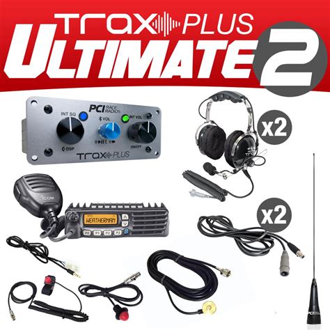 Pci Race Radios Trax Plus Ultimate 2 Intercom System Pci257