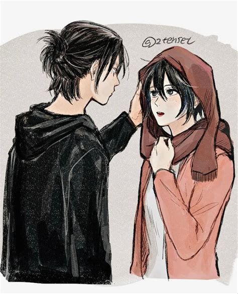 Eren × Mikasa Artofit Eren × Mikasa Artofit