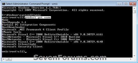 Programs Uninstall Using Command Prompt In Windows Tutorials