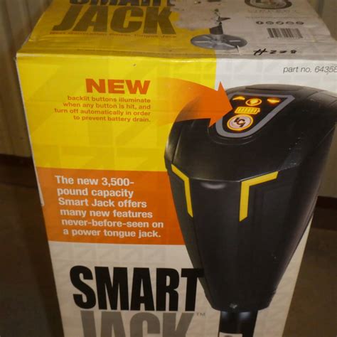 Lot 228 Nib Smart Jack Power Tongue Jack 3500 Pound Capacity Norcal Online Estate
