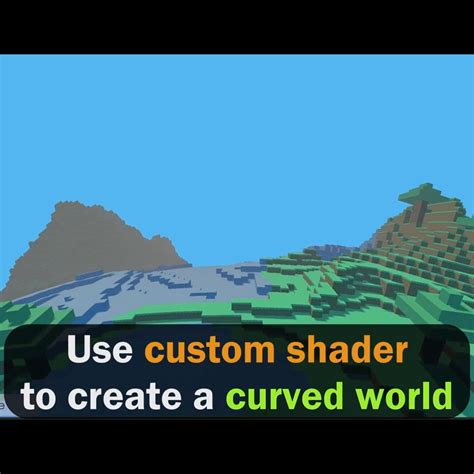 Make Your Game World Round Using A Custom Shader 🙂 Runity3d