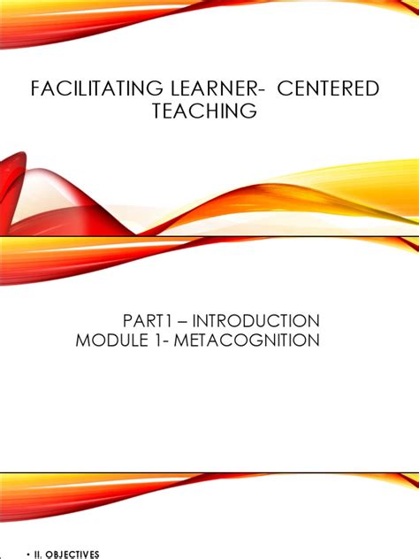 facilitating learner metacognition pdf metacognition learning