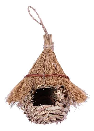 Abrigo Para Ninhos De Pássaros Em Grama Casa Para Ninhos Frete Grátis