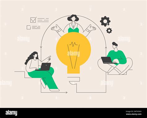 Project Life Cycle Abstract Concept Vector Illustration Stock Vector