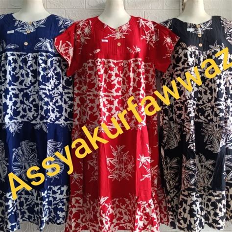 Jual Daster Batik Cetak Ww Model Susun Shopee Indonesia