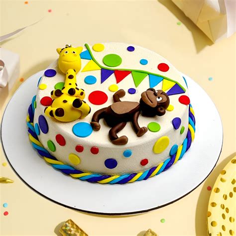 Jungle Theme Cake Cruffin India