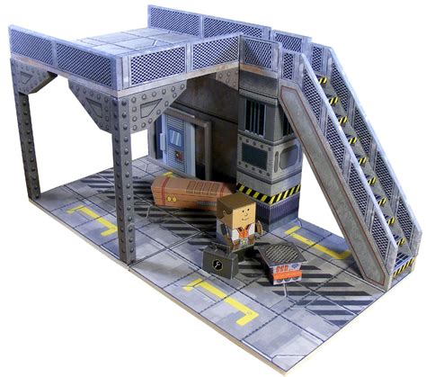 Paper Model Spacecraft Sci Fi