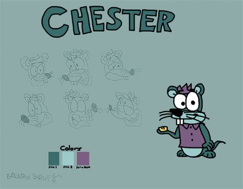 Chester Mouse Reference Sheet By Brendandoesart On Deviantart